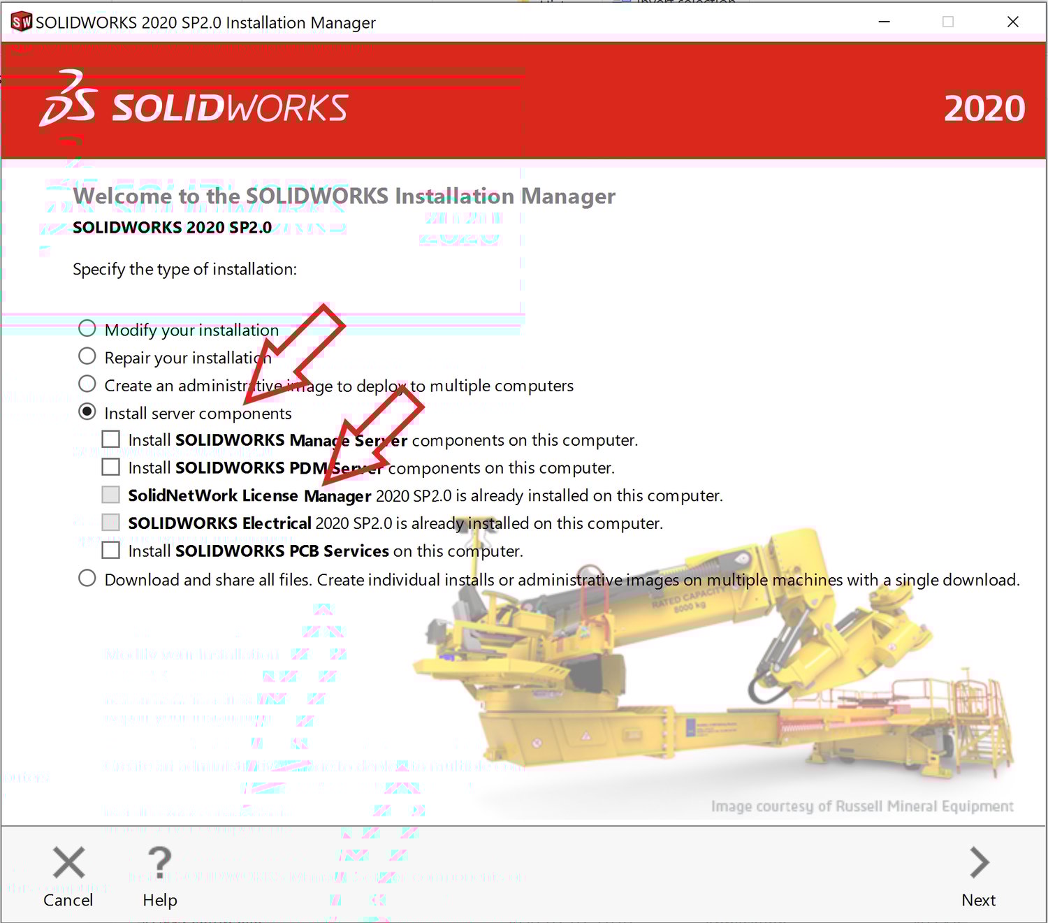Kaip atnaujinti SOLIDWORKS ir DraftSight Enterprise licencijų serverį?